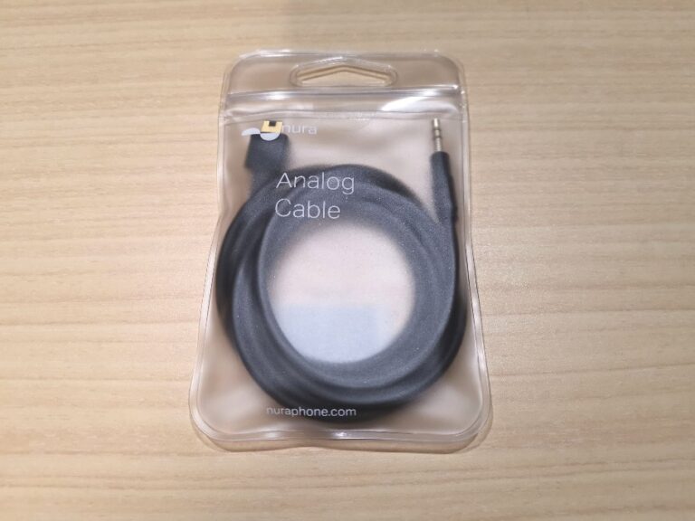 【Nuraphone Analog Cableレビュー】Nuraphoneを有線化したら音質が向上した！！ | かちおテック